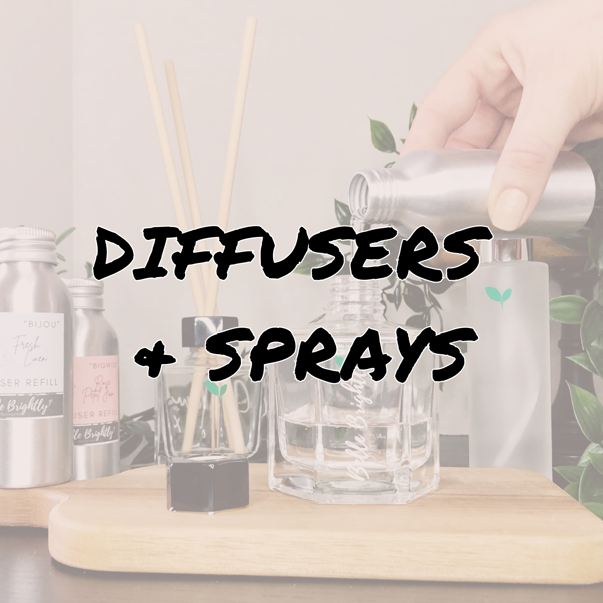 Refillable Diffusers / Sprays - Eco Friendly, Vegan + Cruelty Free ...